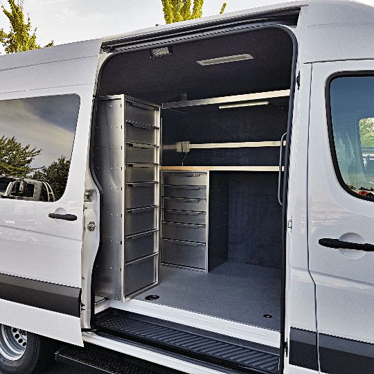 Van interiors for cargo, box, and step vans | EZ STAK®