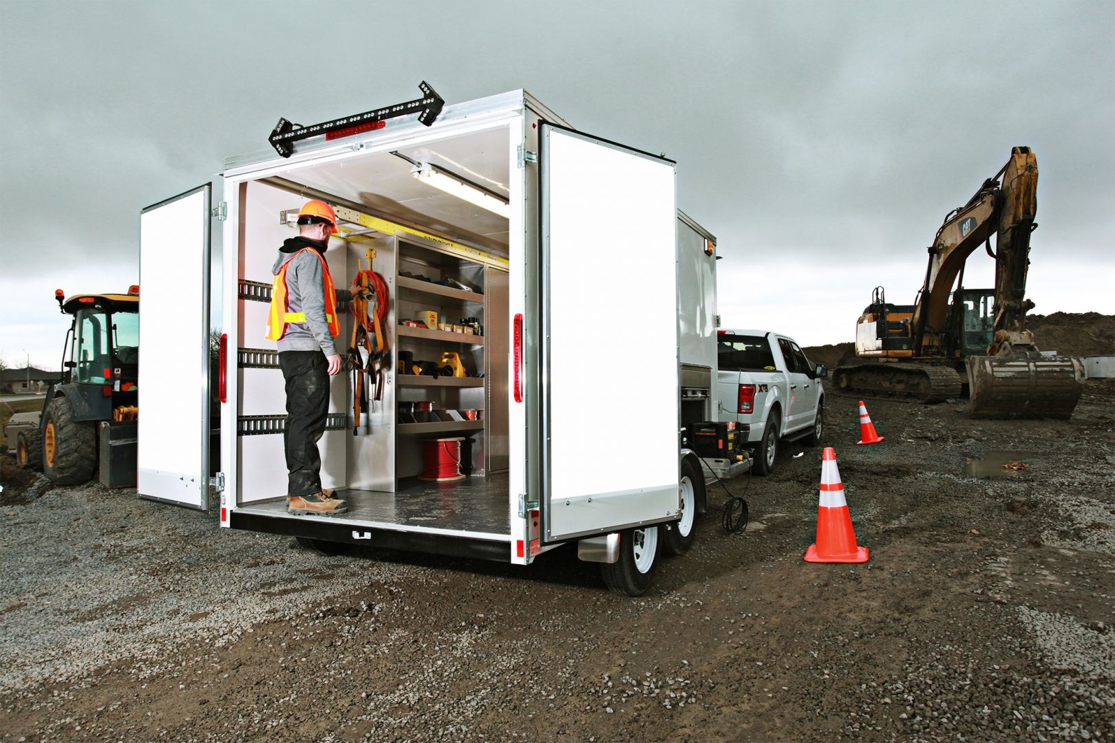 EZ STAK® Vehicle Storage Systems For Fleet Trucks and Trailers