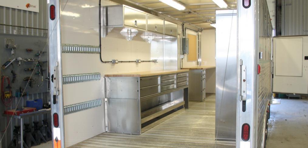 EZ STAK takes the stress out of designing and building mobile workspaces