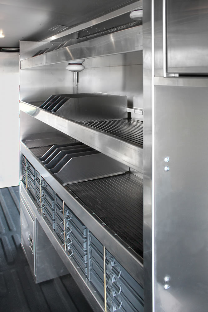 Custom made van interiors for your mobile workspace.