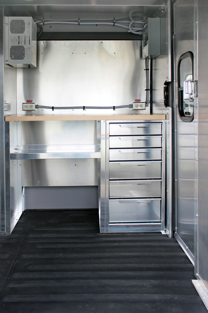 Custom made van interiors for your mobile workspace.