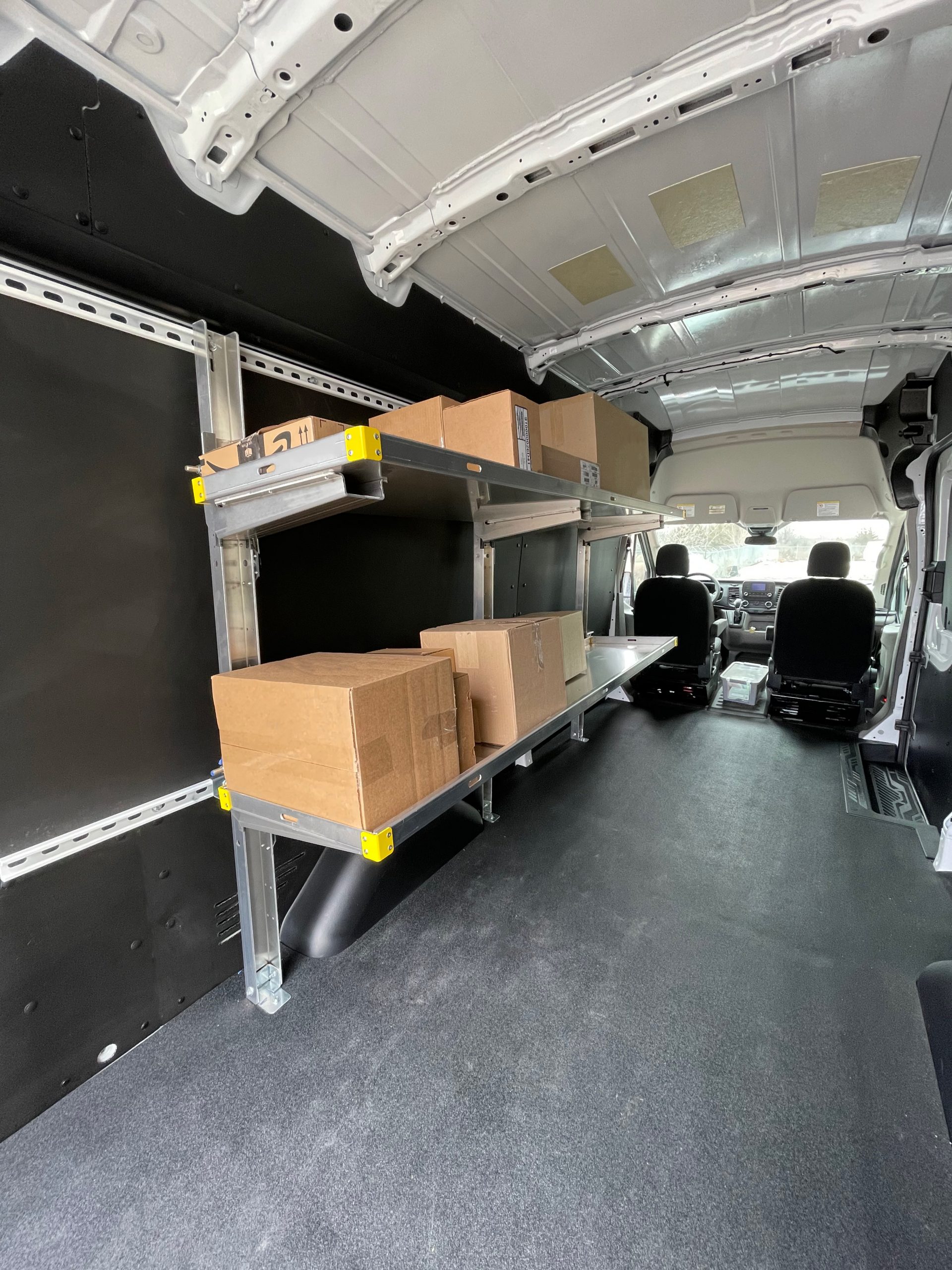Optimize Your Delivery Van with the EZ Folding Shelf Unit - EZ STAK