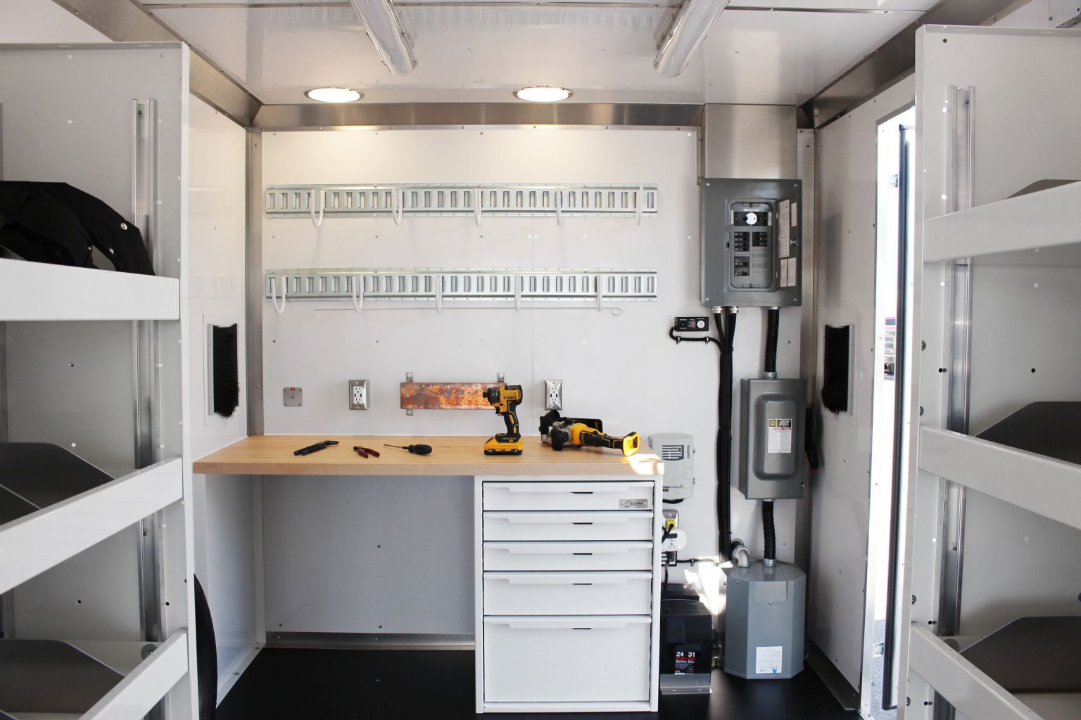 EZ STAK delivers a work-ready 22' Enclosed trailer - EZ STAK